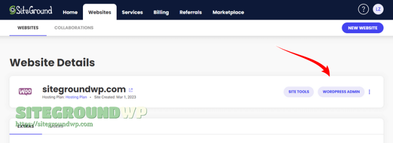 SiteGround怎么登录WordPress后台 – SiteGround教程网